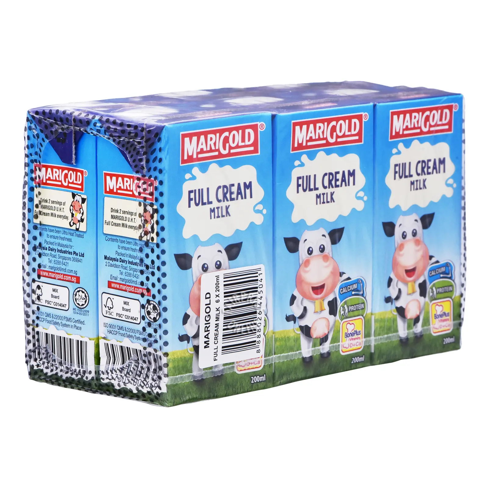 MARIGOLD Full Cream Milk 6x200ml - Premium Butchery SG