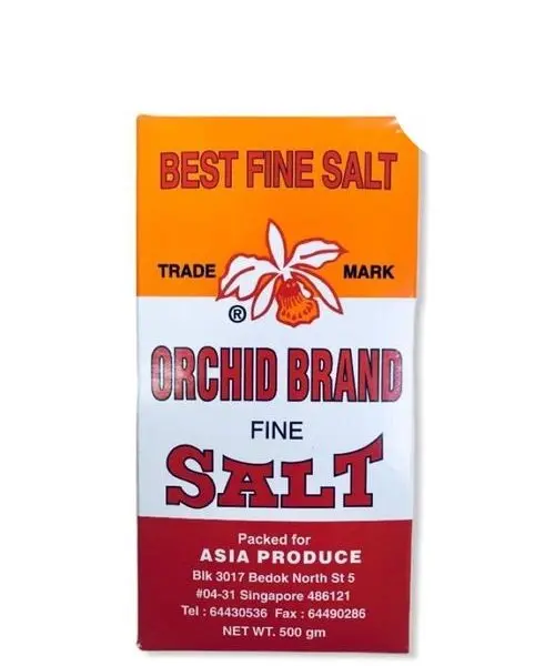 Orchid Brand Fine Salt 500g - Premium Butchery SG
