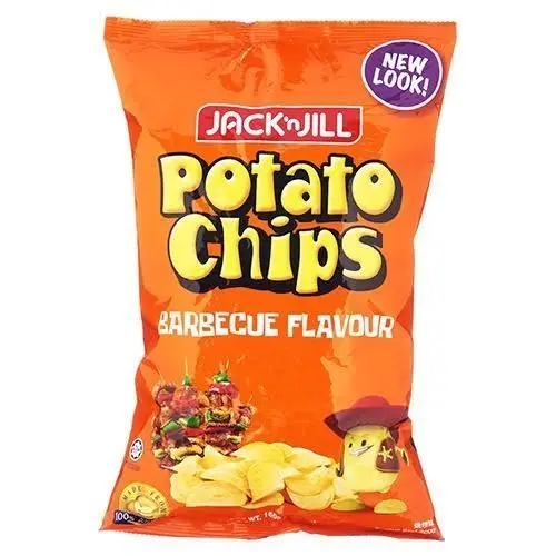 Jack & Jill Potato chips(Barbecue Flv) 70g - Premium Butchery SG